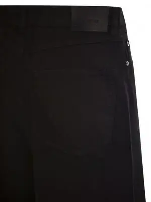 Sportmax Wide-leg Jeans With Metal Hook Detail