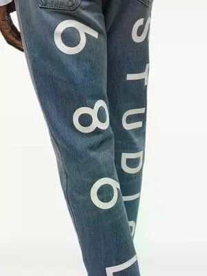 1989 STUDIO Logo-print Jeans