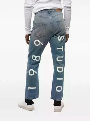 1989 STUDIO Logo Print Jeans