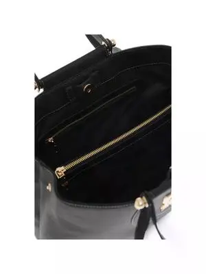 Moschino Logo Plaque Tote Bag