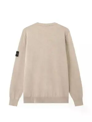 Stone Island Logo-patch Crew-neck Sweater