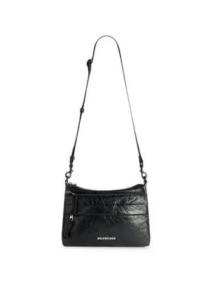 Balenciaga Explorer Double Messenger Bag - Black