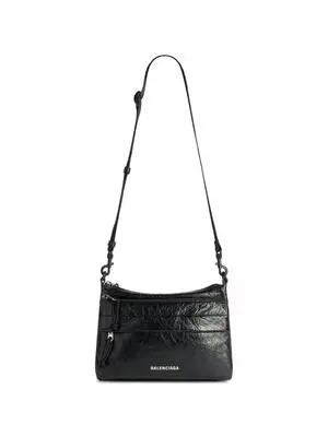 Balenciaga Explorer Double Messenger Bag - Black
