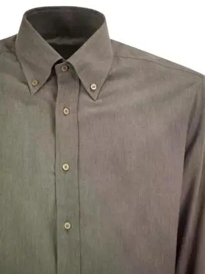 Brunello Cucinelli Button-down Box-pleat Shirt