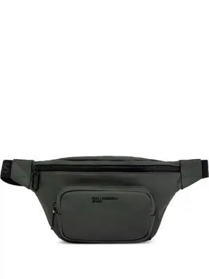 Karl Lagerfeld Logo-embossed Belt Bag - Green