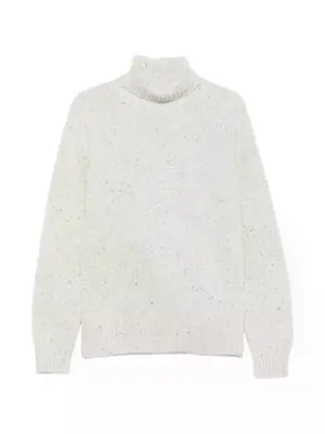 KANGRA Roll-neck Sweater - Neutrals