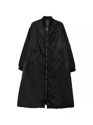 GIORGIO BRATO Zip-up Coat - Black