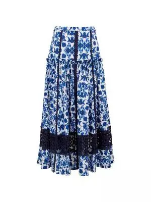 Clea Armina Maxi Skirt - White