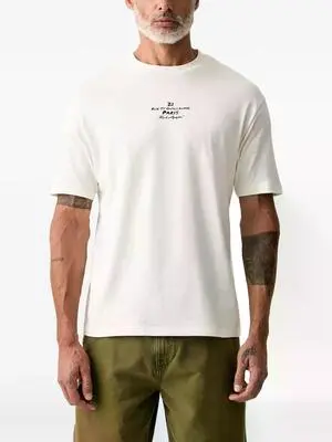 Karl Lagerfeld Rue St Guillaume Graphic-print T-shirt - White