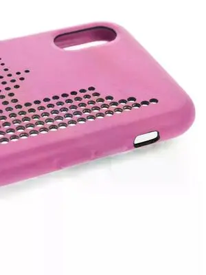 Dsquared2 Perforated Logo-print Iphone X Case