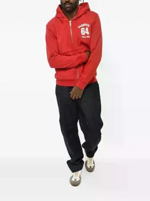 Dsquared2 Logo-print Zip-up Hoodie