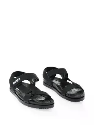 Dsquared2 Logo-print Touch-strap Sandals