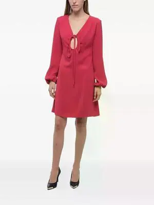 Trapeze Fit Mini Dress
