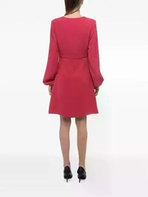 P.a.r.o.s.h Trapeze Lacing Detail Mini Dress
