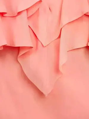 TWINSET Ruffle Trim Maxi Dress
