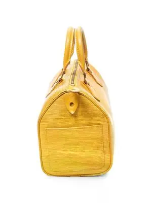 LOUIS VUITTON Epi Leather Speedy 25 Tote Bag - Yellow