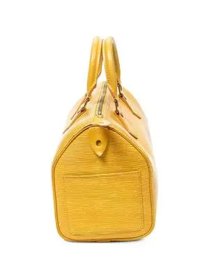 LOUIS VUITTON Epi Leather Speedy 25 Tote Bag - Yellow