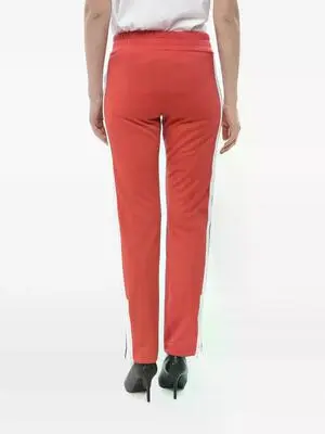 Palm Angels Logo Print Side Stripe Track Pants