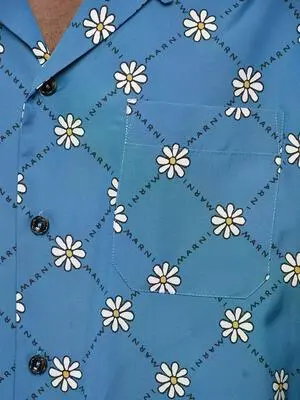 Marni Floral-print Bowling Shirt