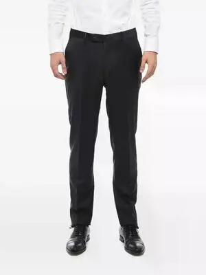 Corneliani Pressed-crease Tailored Trousers - Grey