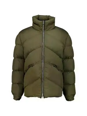 TOM FORD Chevron-quilted Padded Jacket - Green