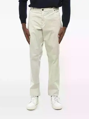 Corneliani Belt-loop Welt-pocket Trousers - Neutrals