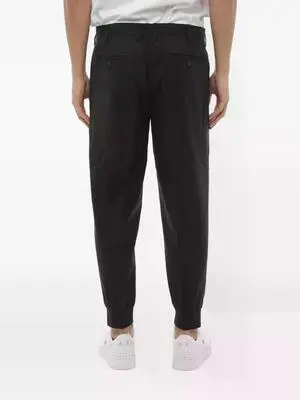 Neil Barrett Tailored Trousers With Cuffed Hem