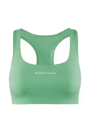 DISTRICT VISION Racerback Sports Bra - Green