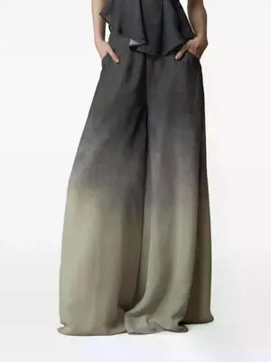 ELYWOOD Ombré Tie-dye Palazzo Pants