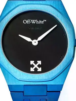 Off-White On Time Arrow 39mm Watch - Black