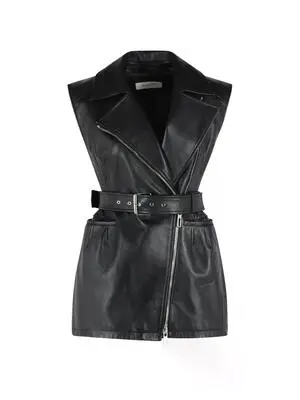 Sportmax Belted Sleeveless Jacket
