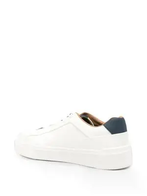 BUGATTI Logo-print Lace-up Sneakers - White