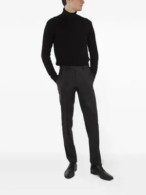 Corneliani Belt-loops Tailored Trousers - Grey