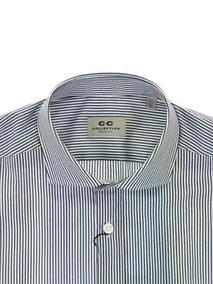 Corneliani Stripe-pattern Shirt - Blue