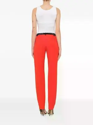 LANVIN Geranium Satin Waistband Trousers
