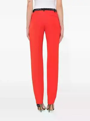 LANVIN Geranium Satin Waistband Trousers