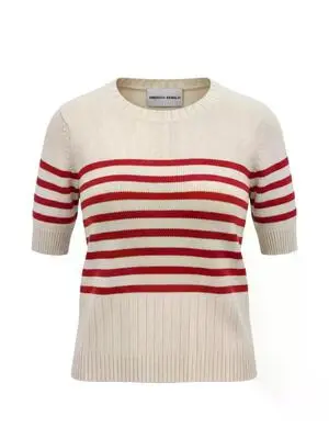 EMERSON RENALDI Striped Short-sleeve T-shirt