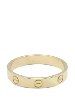 Cartier 18k Yellow Love Ring - Gold