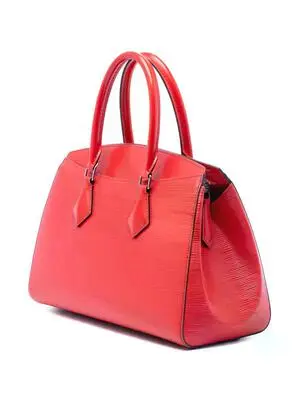 LOUIS VUITTON Epi Leather Satchel - Red