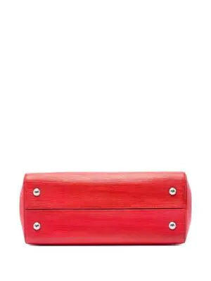 LOUIS VUITTON Epi Leather Satchel - Red