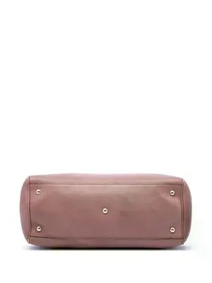 Gucci 2016-2026 Medium Calfskin Bamboo Shopper Satchel - Pink