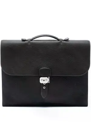 Hermès Sac À Depeches Verso 38 Business Bag In Togo Leather - Brown