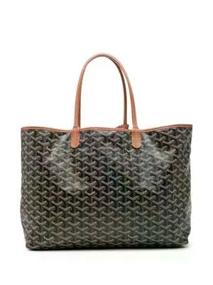 Goyard 2019 Goyardine Saint Louis Pm Tote Bag - Black