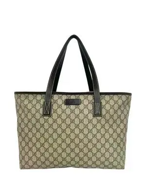 Gucci 2000-2015 Medium Gg Supreme Tote Bag - Neutrals