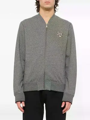 Kenzo Tiger-patch Bomber Jacket - Grey