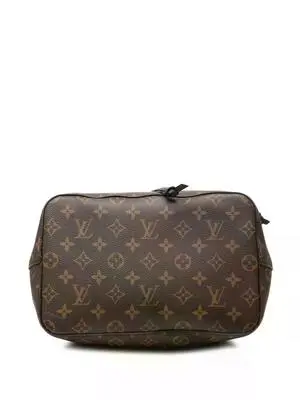 LOUIS VUITTON Monogram Neonoe Mm Bucket Bag - Black