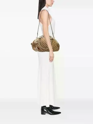 Gucci Gg Canvas Sukey Satchel