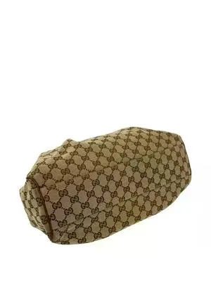 Gucci Gg Monogram Canvas Sukey Tote Bag - Neutrals