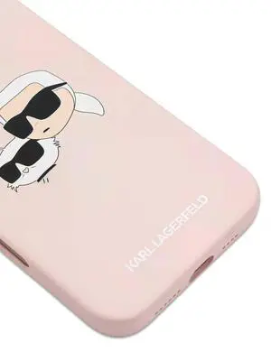 Karl Lagerfeld Ikonik Karl Choupette Iphone Case