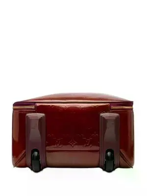 LOUIS VUITTON Monogram Vernis Pégase 45 Travel Bag - Red